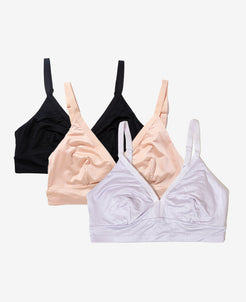 The Effortless Bra: Longline, Pull-Down Maternity to Nursing Bra – Bodily